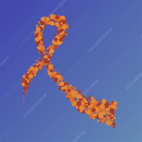 Multiple Sclerosis Awareness Conceptual Illustration Stock Image