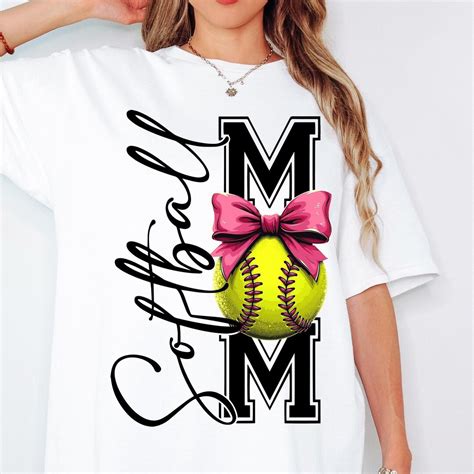 Softball Mom Png Softball Png Softball Mama Shirt Design Softball