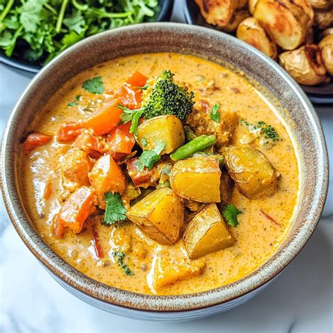 Massaman Curry With Roasted Potatoes