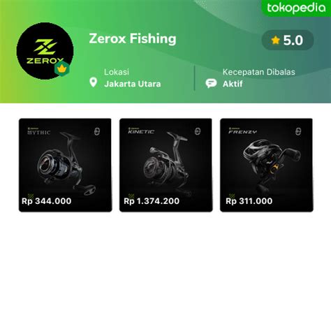 Toko Zerox Fishing Online Produk Lengkap And Harga Terbaik Tokopedia