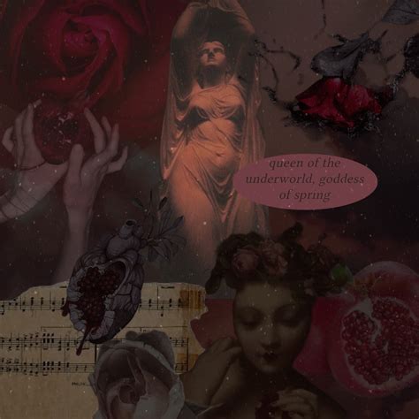 Persephone Dark Aesthetic Goddess