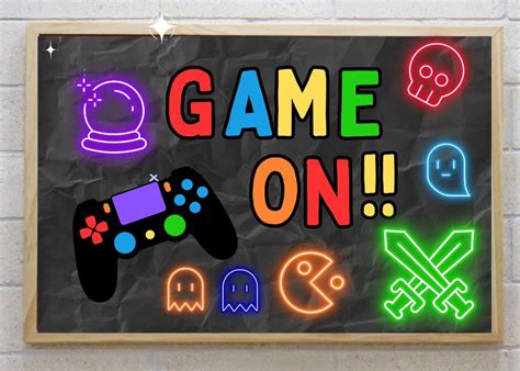 Pin On Video Game Classroom Theme