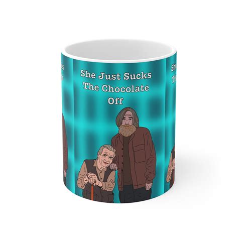 Small Prophets She Just Sucks The Chocolate Off Bbc Comedy Mug More Jam