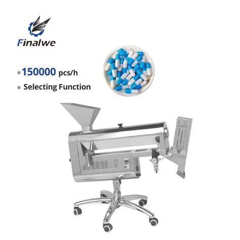 Finalwe Fast Analgesic Capsule Polishing Sorting Machine For Drug Packaging Plant Low Price