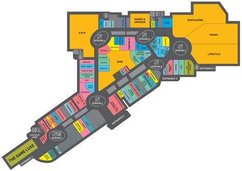 Phoenix Mall Of Asia Map