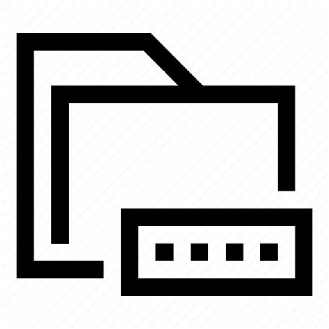 Password Key File Folder Icon Download On Iconfinder