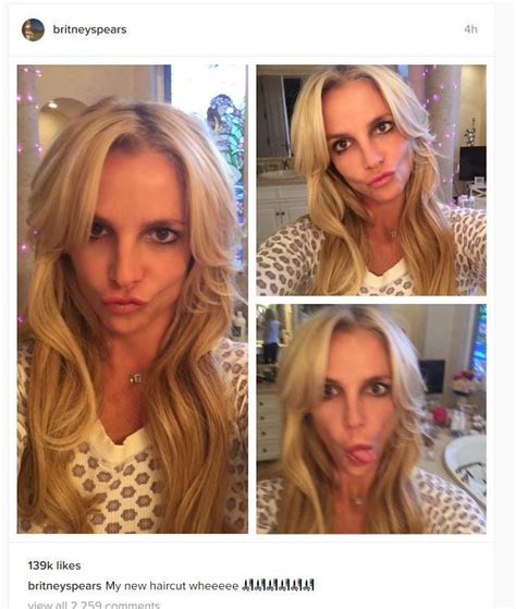 Britney Spears Reveals New Hair Cut After Sorting Out Her Dodgy