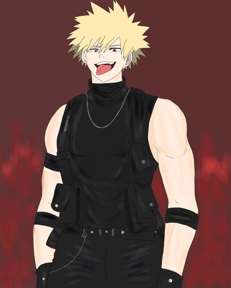 Hot Bakugou Fanart 💥 Fan Art Art Anime