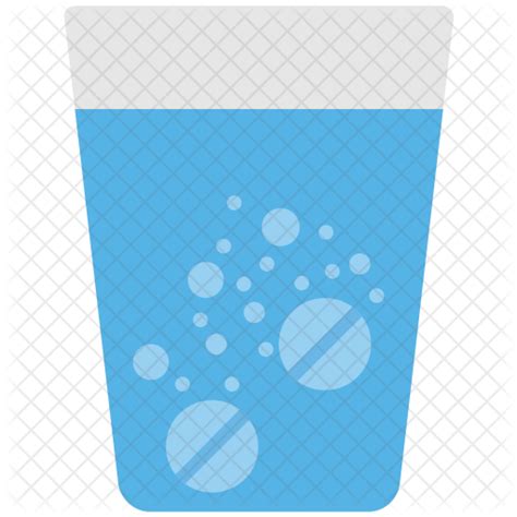 Effervescent Tablet Icon Download In Flat Style