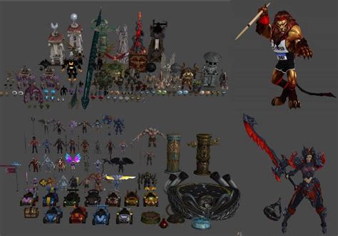 Smite 3d Models By Bost0n Kr33m On Deviantart