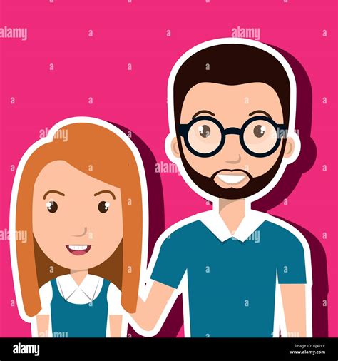 Teacher Student School Man Stock Vector Image And Art Alamy
