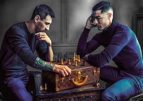 Messi Ronaldo Wallpaper Chess