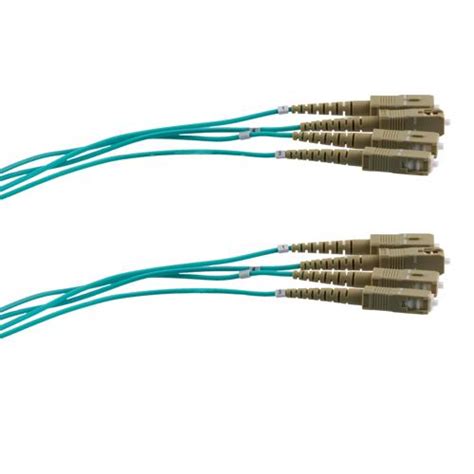 4 Strand Scupc Scupc Om3 Multimode Distribution Cable 48mm Pvc