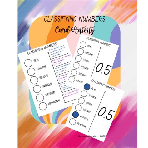 Classify Real Number System Bundle By Amazed By Math Tpt