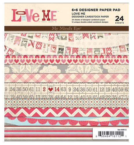 Handmade Little Things Pixie January Kit ~ I Luv You Puzzle Blocks