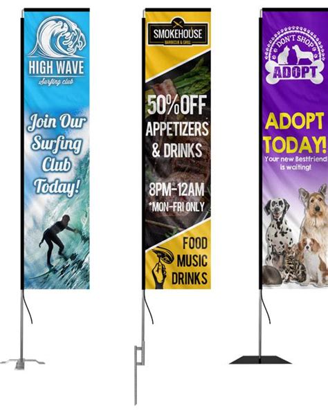Rectangle Flag Bannercustom Rectangle Flags