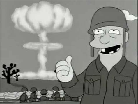 Nuclear Bomb Test From The Simpsons Youtube