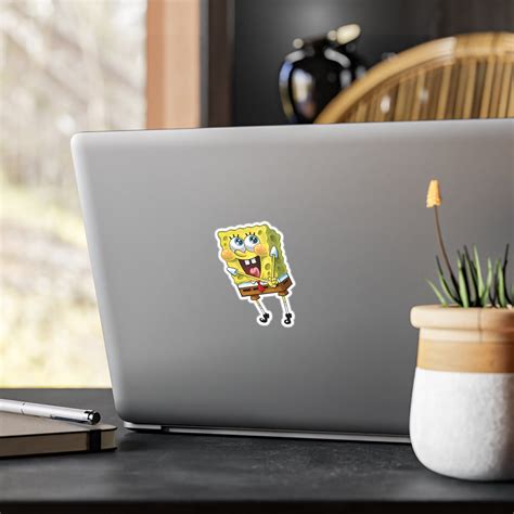 Spongebob Squarepants Kiss Cut Vinyl Decals Spongebob Merch Spongebob Party Patrick Star
