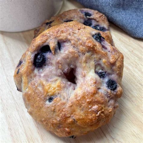 High Protein High Protein Blueberry Bagels Healthy Fitness Meals