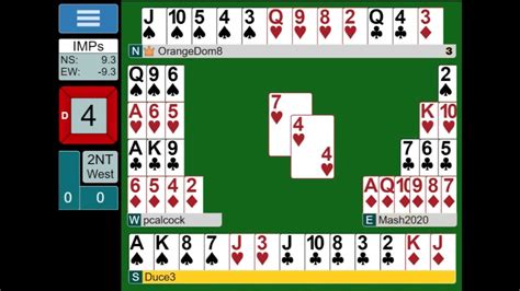 51 ~ Commentary Analysis Of Online Bridge Game 2 Nt Youtube