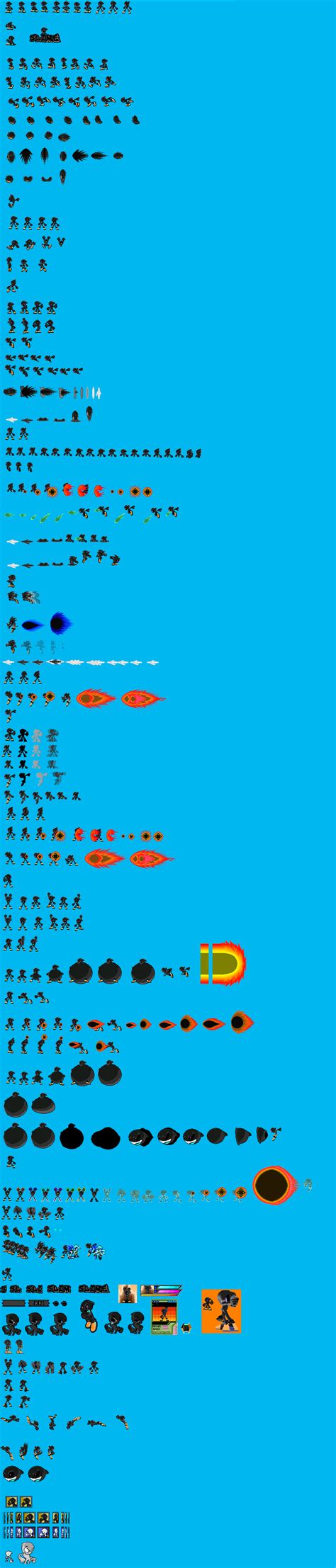 Dark Slime Sprite Sheet By Invislerblack On Deviantart