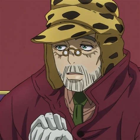 Joseph Joestar Icon Anime Black Pink Integrantes