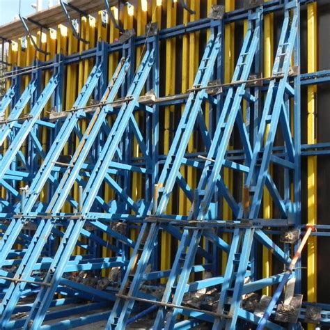Single Surface Wall Formwork Systems Korkmaz İskele