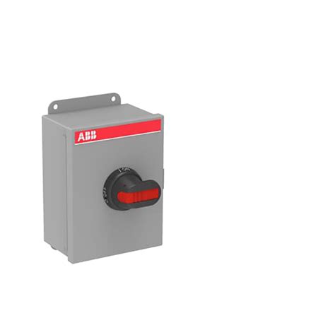 Abb Fj603 3py6b Enclosed Fusible Disconnect Switch 60a 3 Poles 600vac