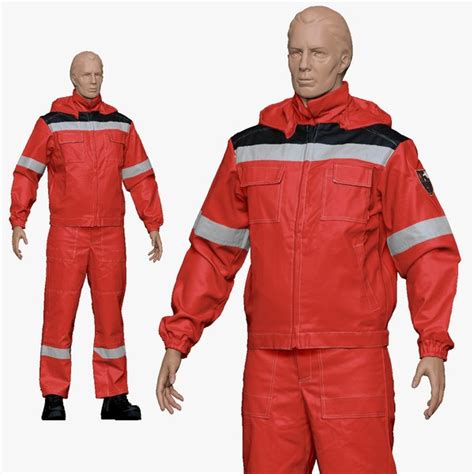 3d 001154 Engineering Suit Red Turbosquid 1734471