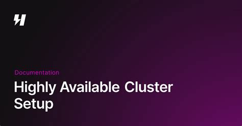 Highly Available Cluster Setup Dgraph