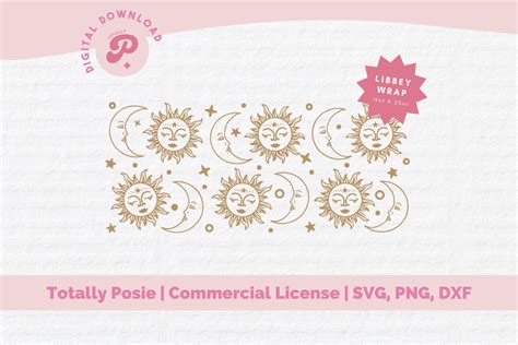 Celestial Libbey Wrap Graphic By Totally Posie · Creative Fabrica