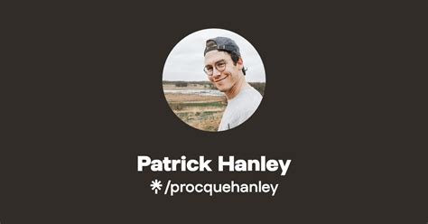 Patrick Hanley Instagram Tiktok Linktree