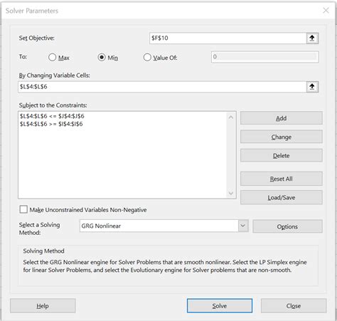 Bounded Regression Coefficient Real Statistics Using Excel