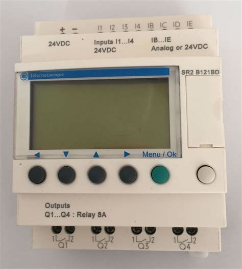 Electric Sr2b121bd Industrial Relays Sr2 12 I O 24vdc W Display Car Electronics Electronic