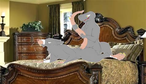 Rule 34 Anal Anal Sex Bandages Bed Bedroom Colored Disgusted Furry