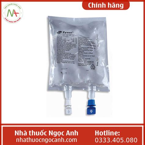 Thuốc Zyvox 2mgml Linezolid Có Tác Dụng Gì Giá Bao Nhiêu