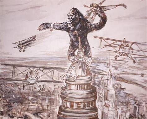 King Kong Empire State Building Poster