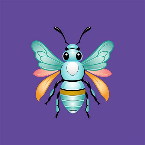 Honey Bee Illustration Bee Logo Design Vector Template Masterbundles