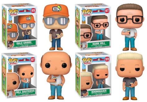 King Of The Hill Funko Pop Television Complete Set 4 Pre Order