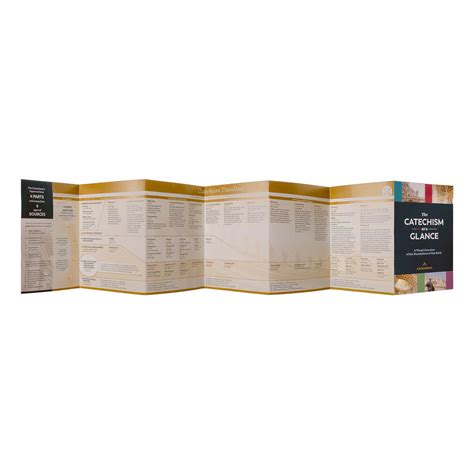 The Catechism At A Glance Chart A Visual Overview Of The Foundations Of Our Faith Veritatis