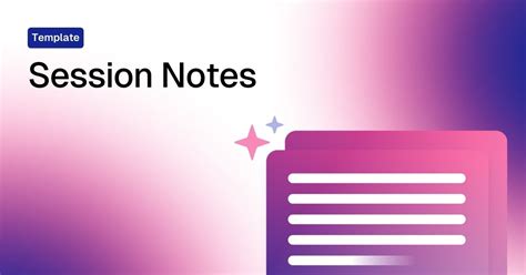 Session Notes Template With Examples Heidi Health
