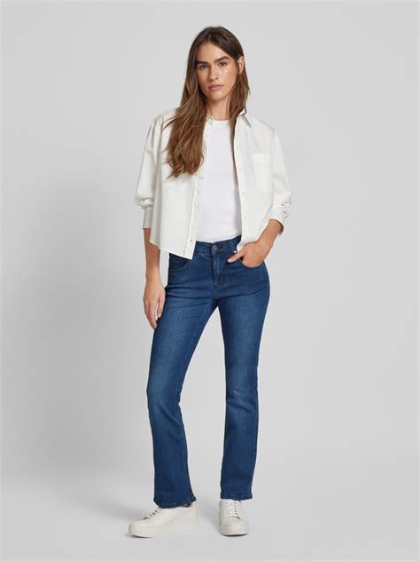 Angels Bootcut Jeans Im 5 Pocket Design Modell Leni Hellblau Online