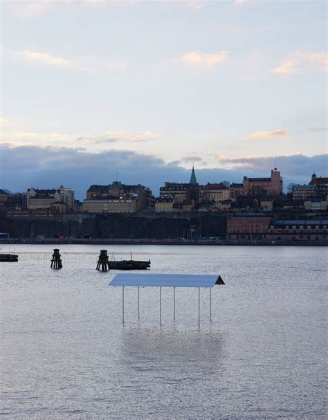 Shelter Installation By Daniel Rybakken Illuminates Stockholm Waters