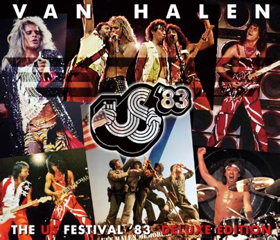Van Halen The Us Festival 83 Deluxe Edition 2cdr 1dvdr Dragonfly