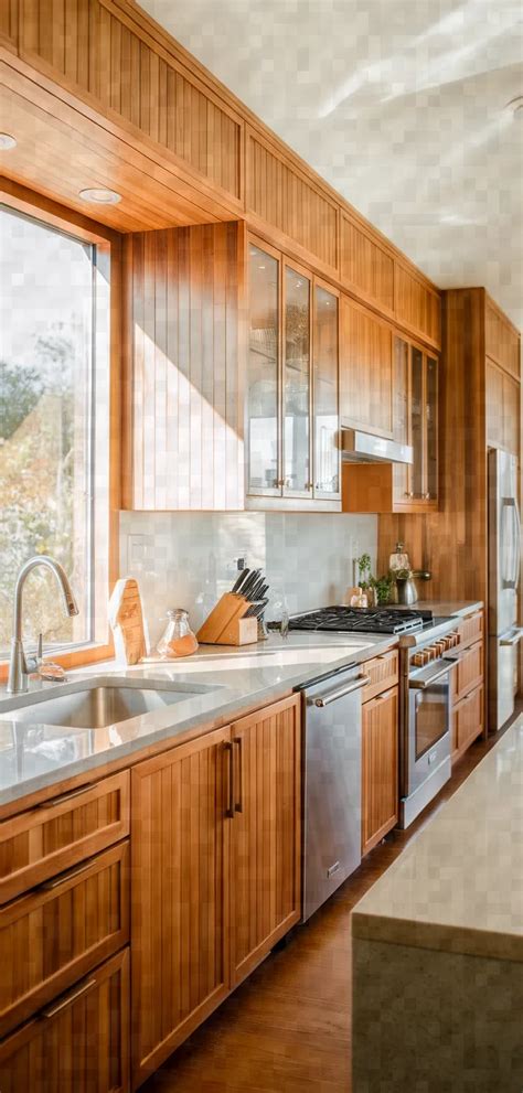 29 Natural Wood Kitchen Cabinets That Will Transform Your Space Pixel