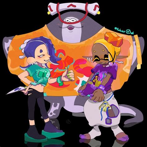 Épinglé Sur Shiver Frye And Big Man Splatoon Jeux Jeux Video