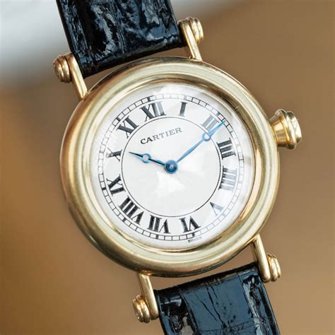 Cartier Diabolo Diamond Set Ref 1461 From 1990s Relojes Vintage