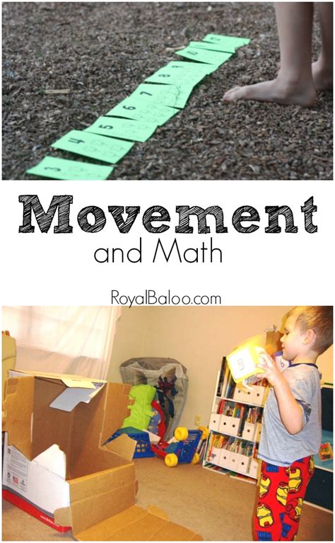 5 Ways To Get Moving With Math → Royal Baloo