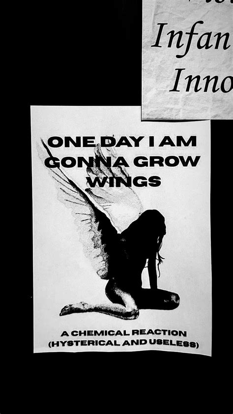 One Day I Am Gonna Grow Wings