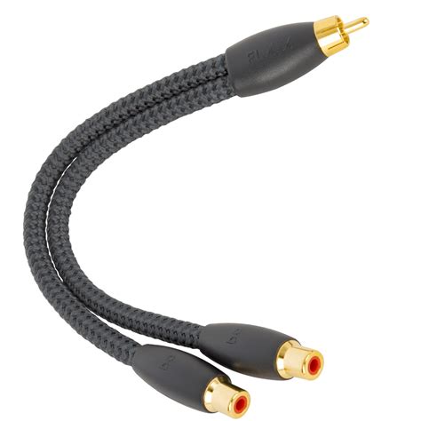 Audioquest Flx X M22f Rca Splitter 1 X Rca Macho 2 X Rca Hembra